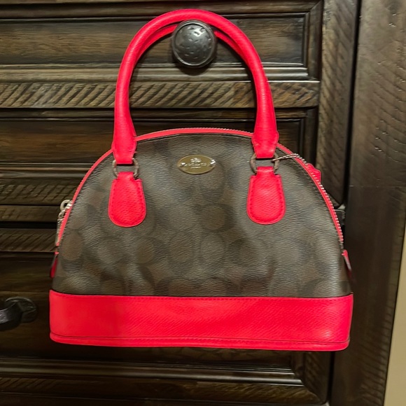 Coach | Bags | Coach Neon Pink Purse | Poshmark